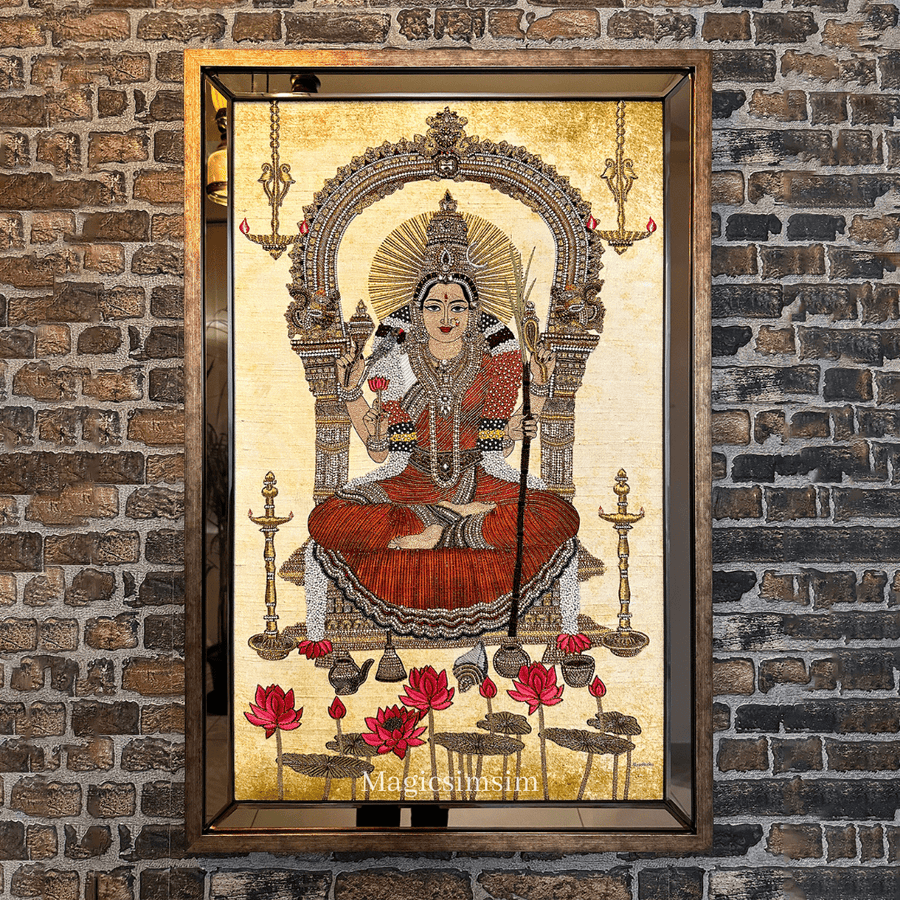 Precious Bejwelled Artwork of Goddesses – Magicsimsim
