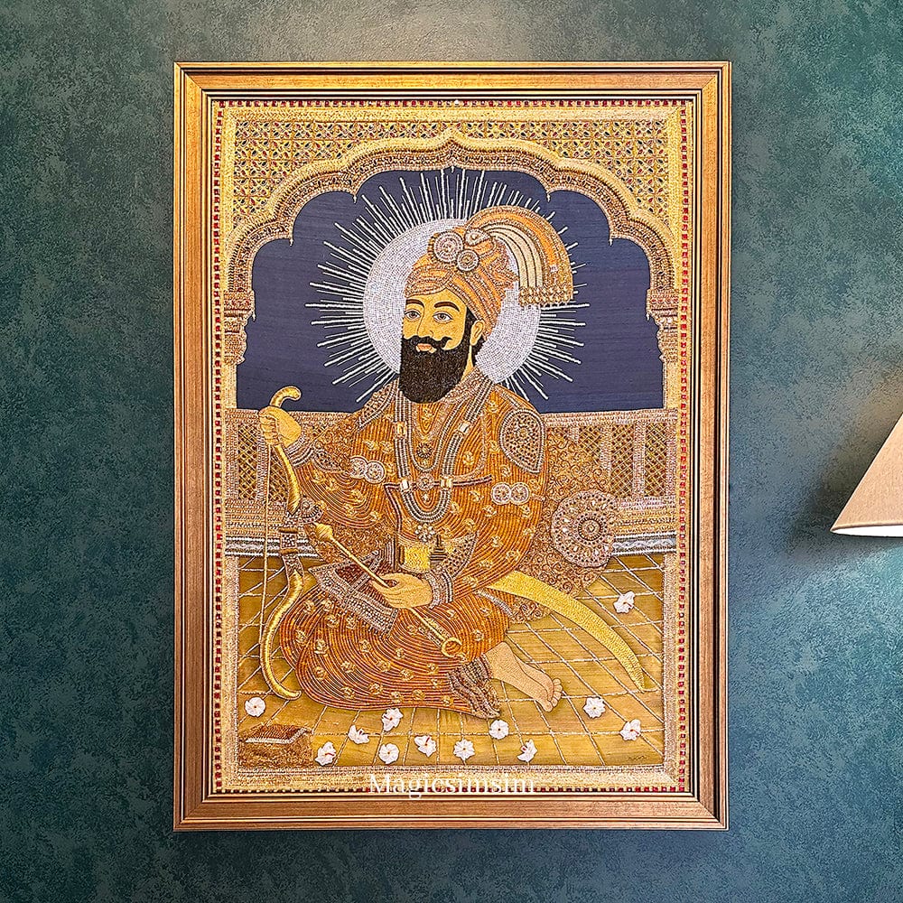 Guru Gobind Singh Ji | 2.6 ft x 3.6 ft – Magicsimsim