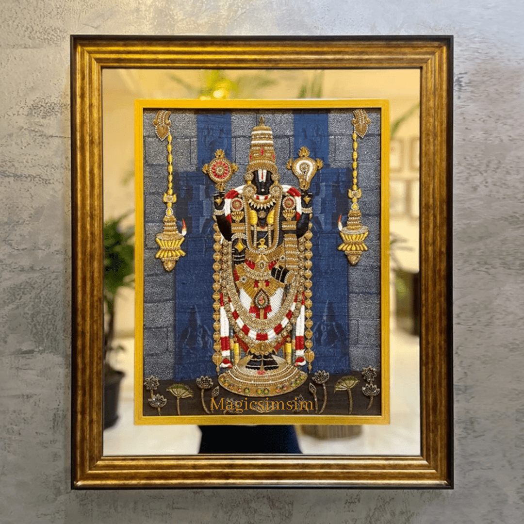 Lord Tirupati Balaji | 25 x 30 Inches – Magicsimsim